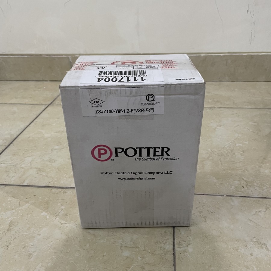 Flow Switch / Waterflow Detector (Potter) 2.5" 3" 4" 6" - 4"