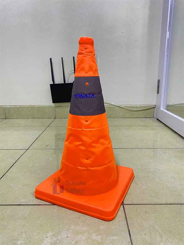 Foldable Traffic Cone Emergency 45 cm / Kerucut Lalu Lintas Lipat