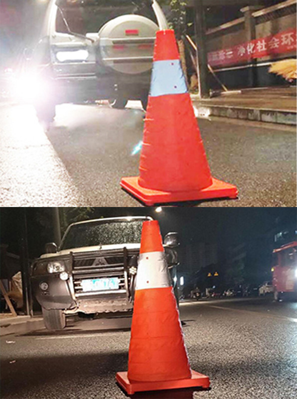 Foldable Traffic Cone Emergency 45 cm / Kerucut Lalu Lintas Lipat