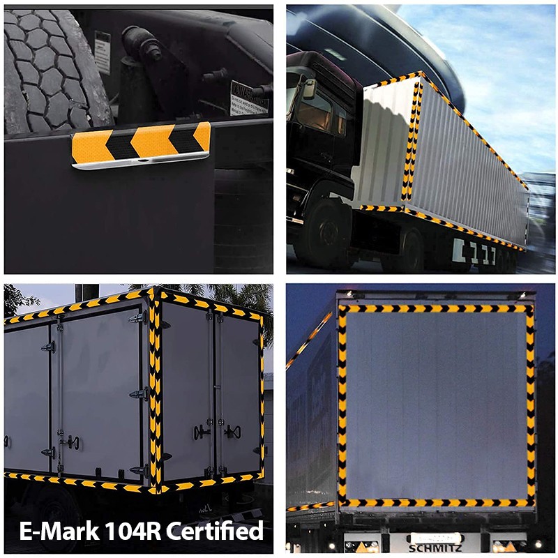 Stiker Scotlight Zebra Kuning Hitam 60cm - Tonata