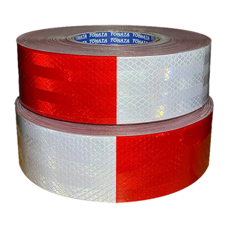 Scotlight / Sticker Pemantul Cahaya Tonata / Merah Putih 60 cm