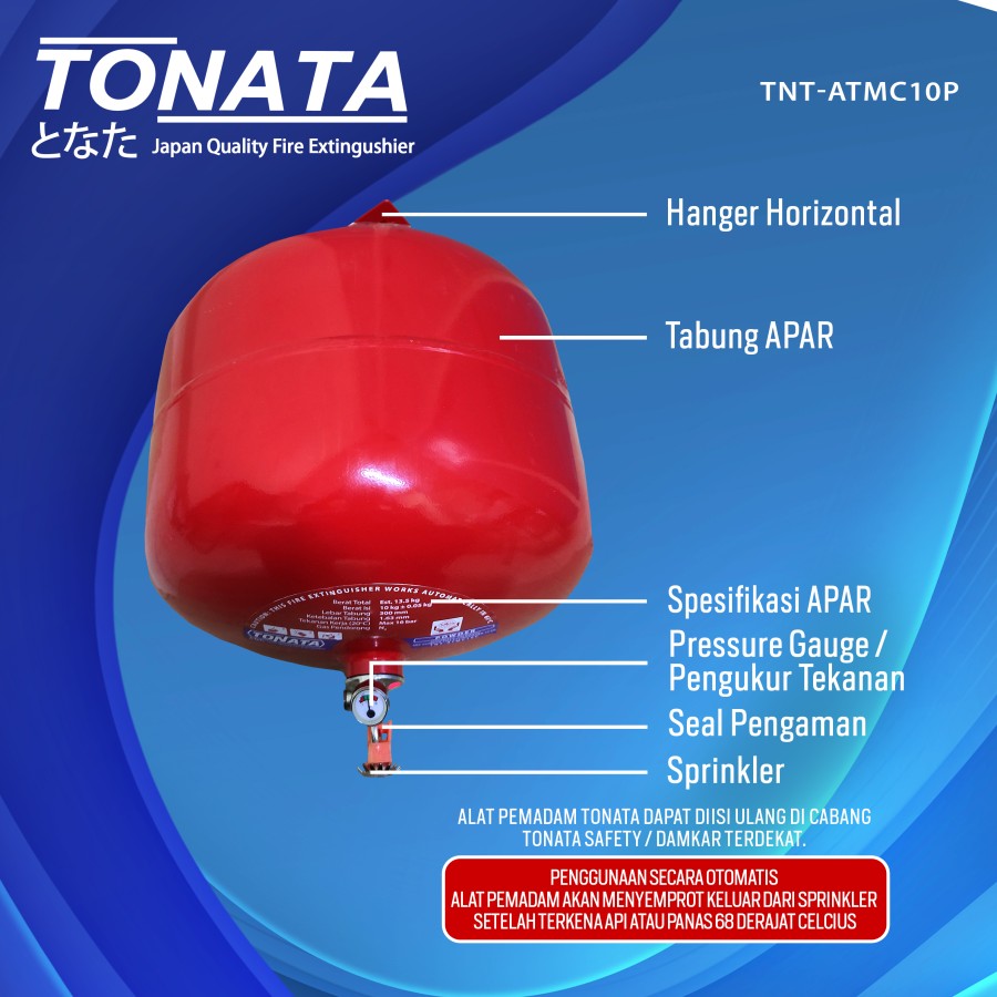 Thermatic APAR Otomatis ABC Powder 10 Kg - Tonata