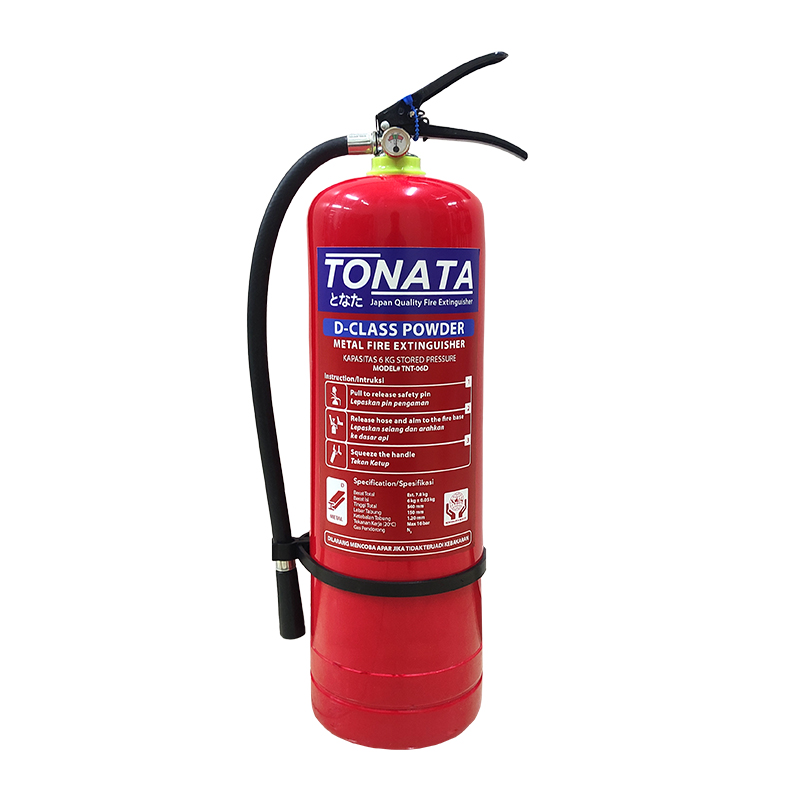 APAR 6KG TONATA / D-Class Powder / Set Komplit