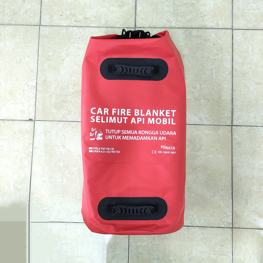 Car Fire Blanket / Selimut Api Tonata 6 x 8 m / Soft Case
