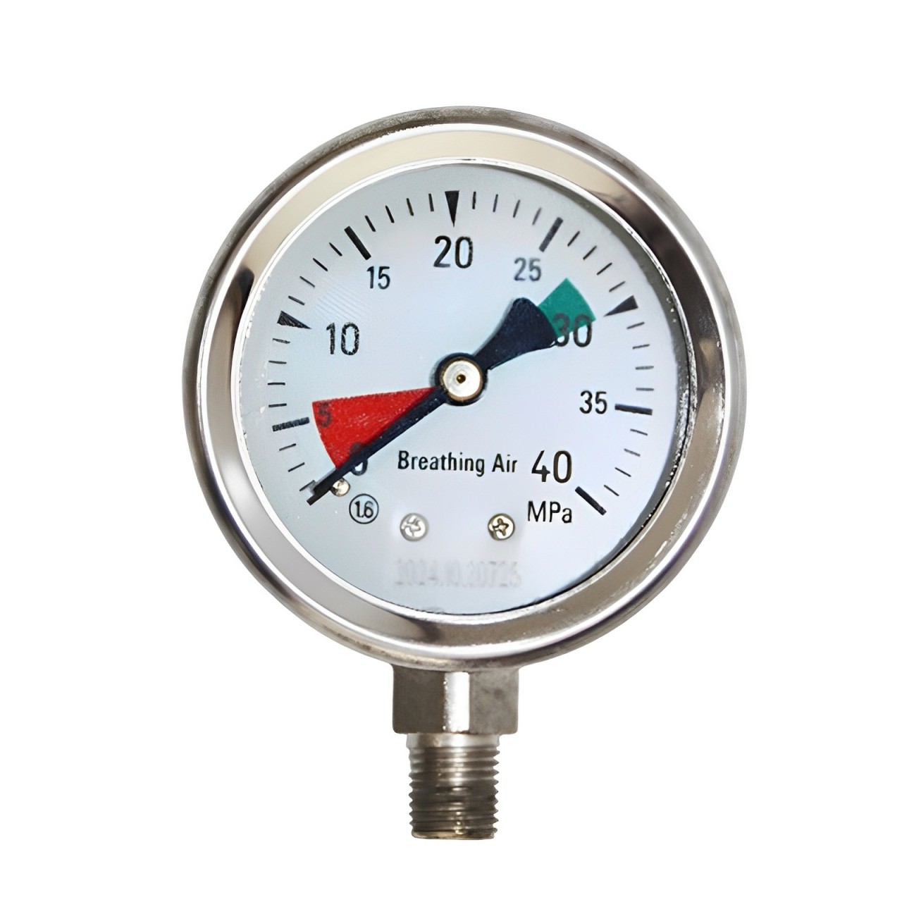 Pressure Gauge SCBA Pemadam 400 Bar 40 Mpa / Manometer SCBA Breathing ...