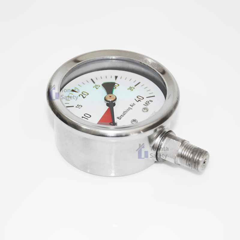 Pressure Gauge SCBA Pemadam 400 Bar 40 Mpa / Manometer SCBA Breathing ...
