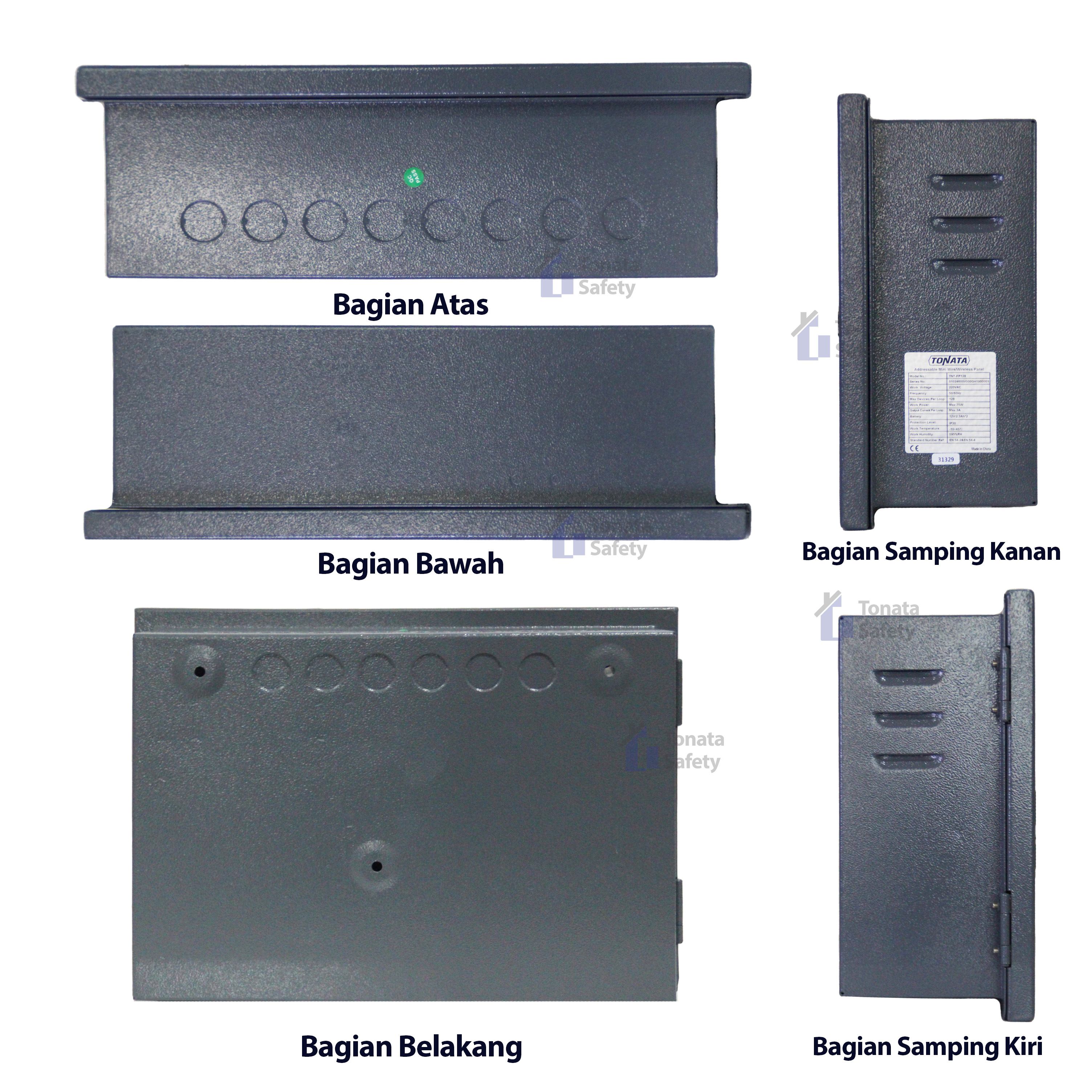 Fire Alarm Control Panel Full Addressable Mini Tonata - MCFA ...