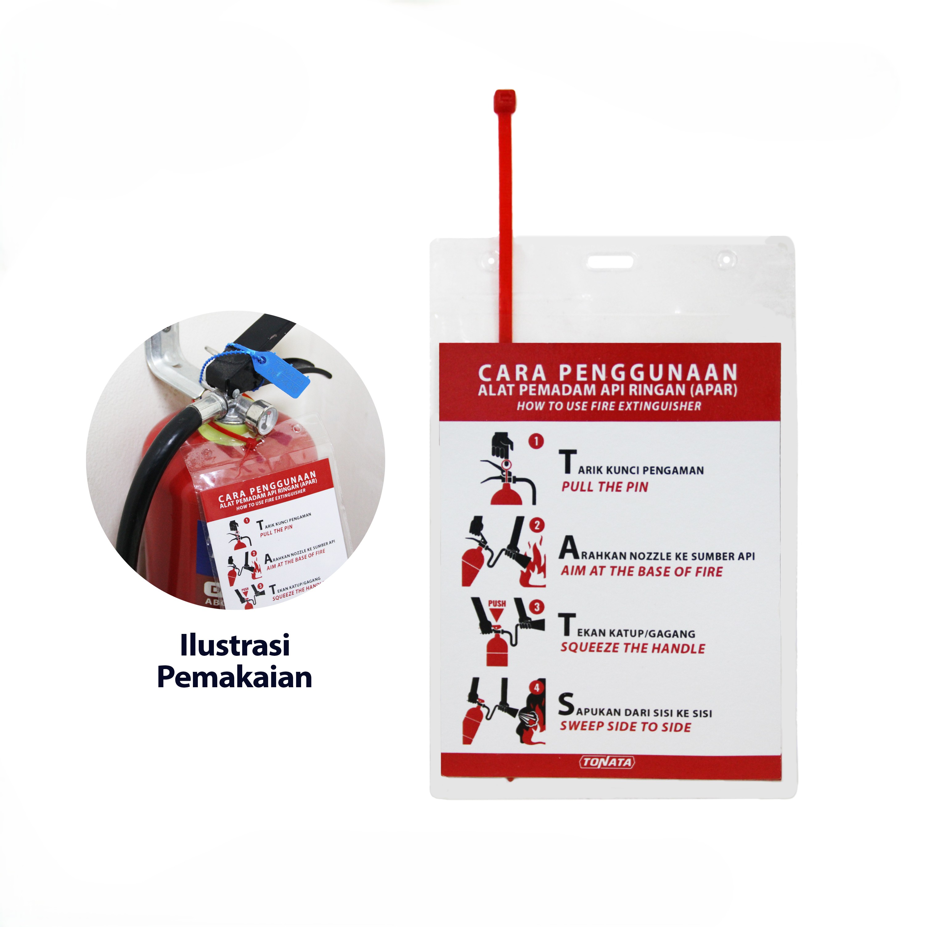 Kartu Pengecekan APAR Tonata / Record Tag Card / Checklist